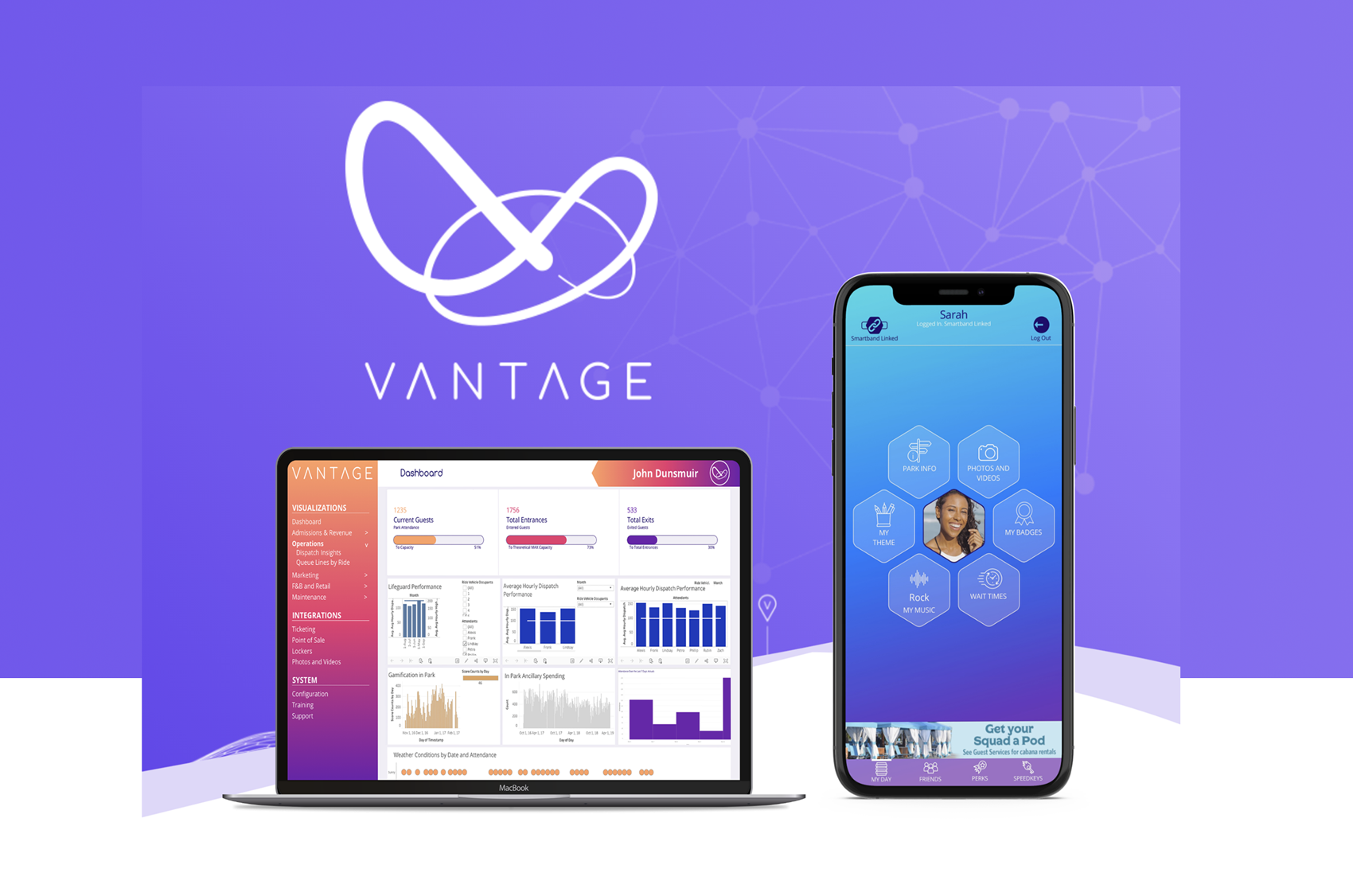 Vantage | Attractions Management Software | Venue Analytics